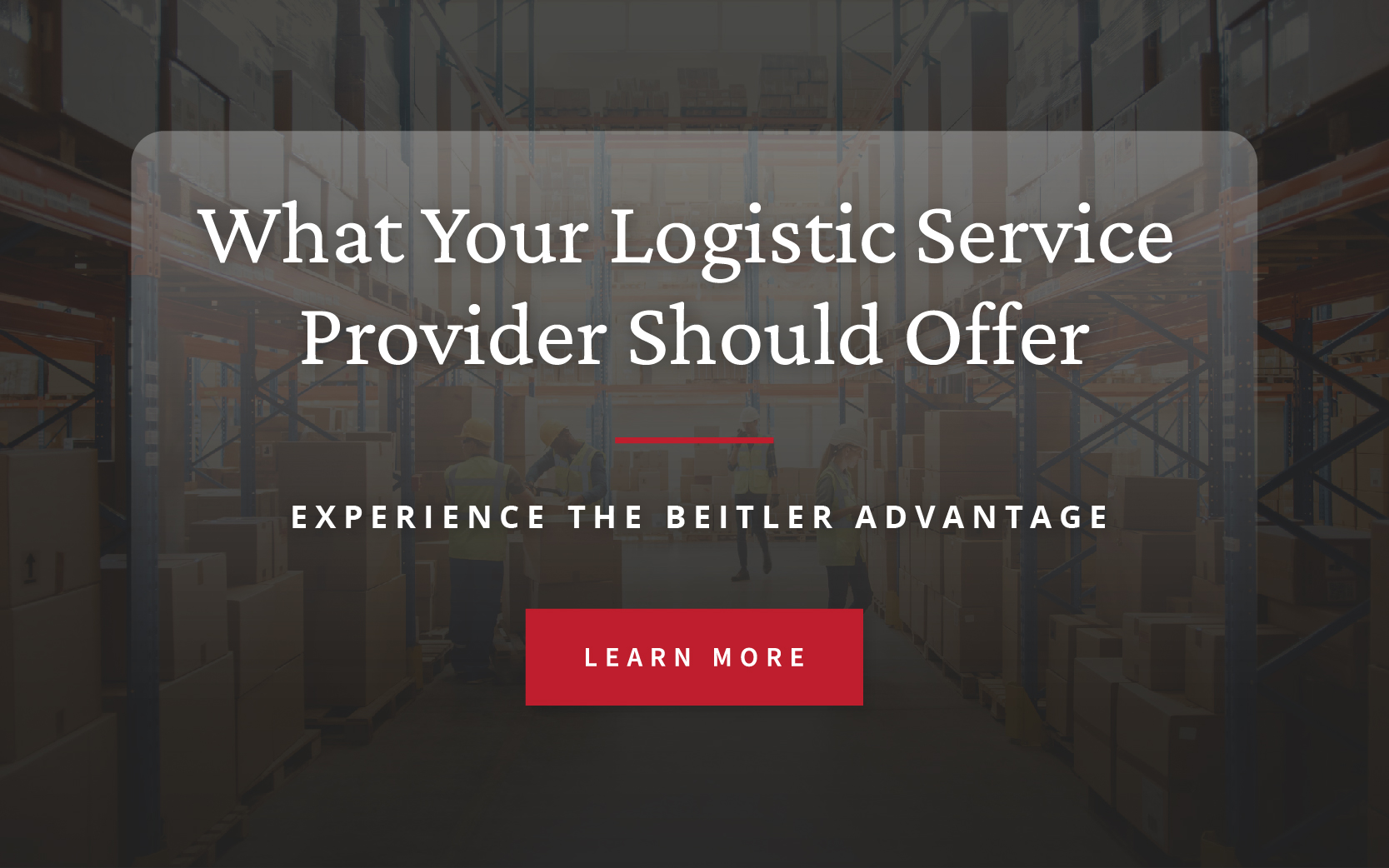 Logistic Service | Beitler Logistics Services