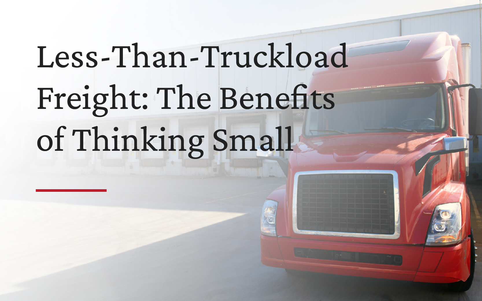 Less-Than-Truckload Freight | Beitler Logistics